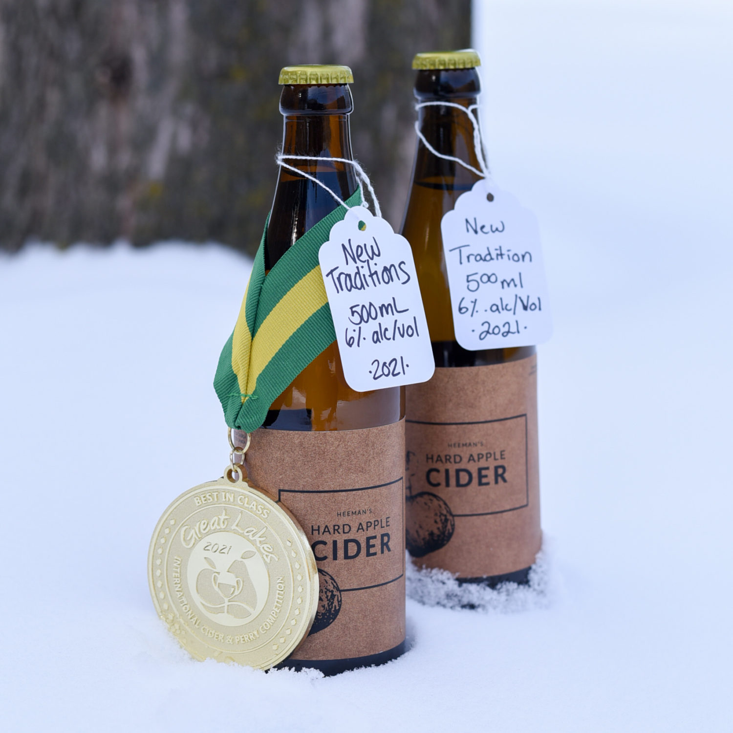 New Traditions Hard Cider - Heeman's