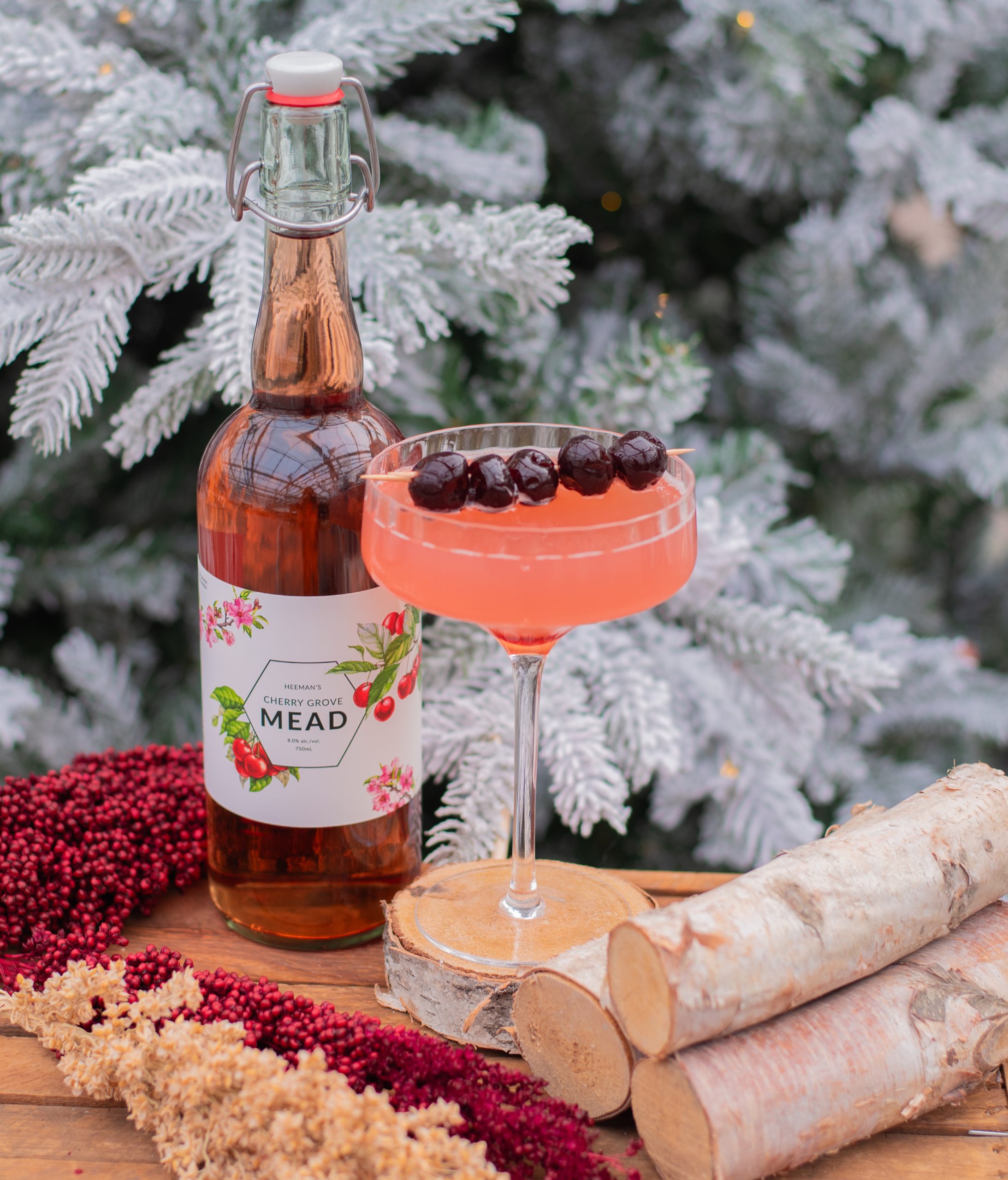 Gin Cherry Bomb - Heeman's
